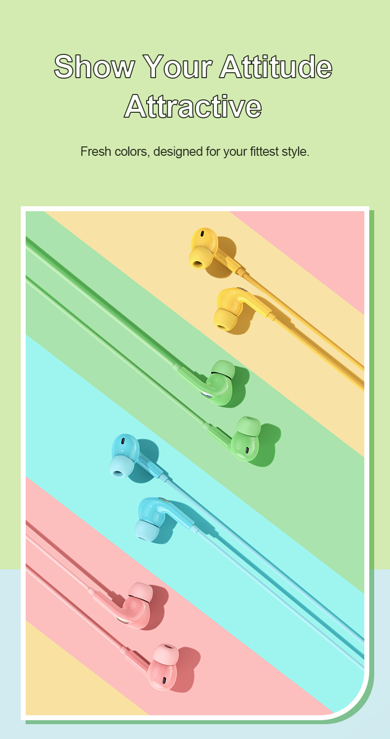 Rock Space Original ES07 Stereo Earphone In-Ear 3.5mm Audio Jack Wired ...