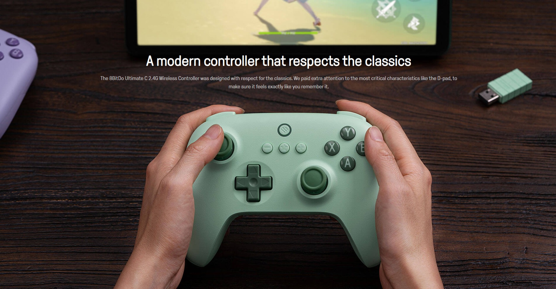 8BITDO Ultimate C Wireless 2.4G Controller (Windows/Android/Raspberry ...