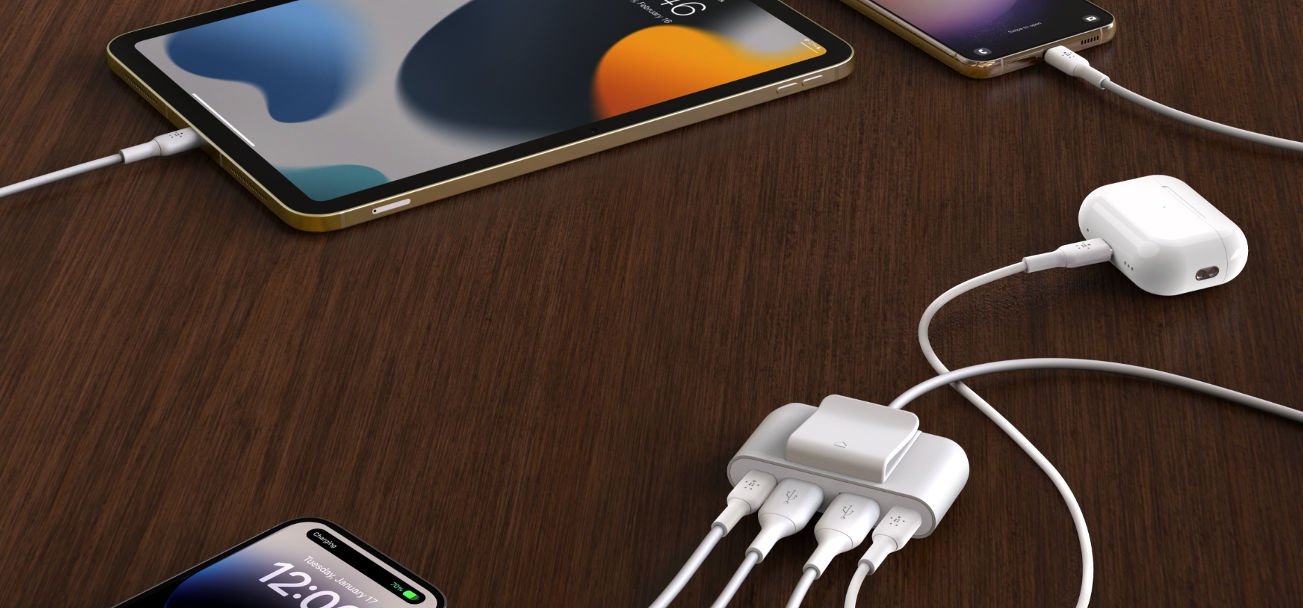 BoostCharge 4-Port USB Power Extender 2 Meter Cable | Shopee Philippines