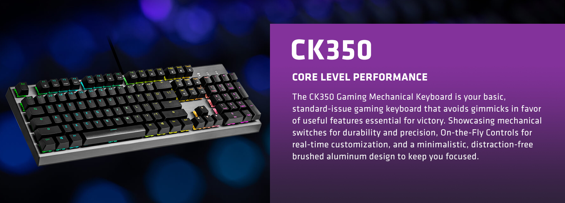 Cooler Master CK350 - Blue Switch Mechanical Keyboard | Shopee Philippines
