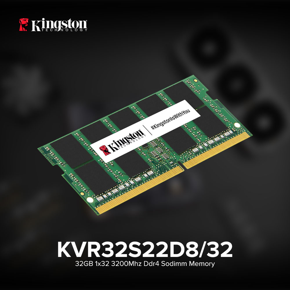 Easy PC | Kingston KVR32S22D8/16/32 16gb/32 3200Mhz Sodimm Ddr4 Memory ...