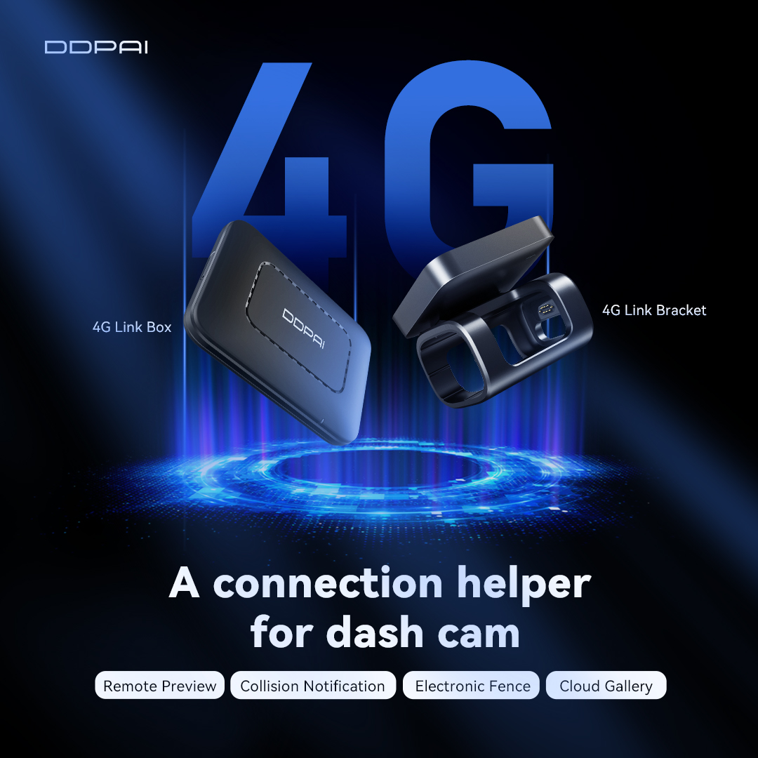 DDPAI 4G Cloud Box for Dashcam Real Time Remote Preview Electronic Fence Collision Notification ...