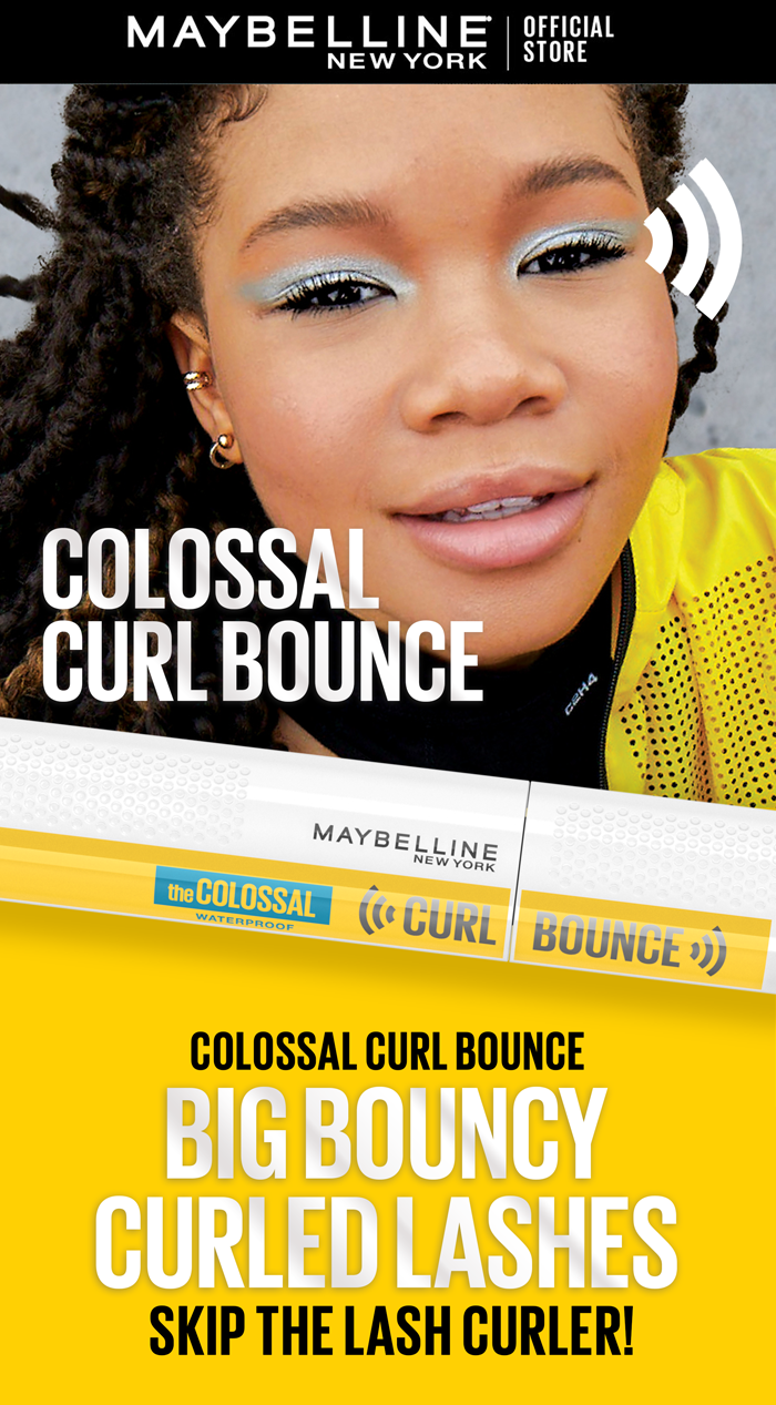 Maybelline Colossal Curl Bounce Mascara (10ml) - Curling, Long-lasting ...