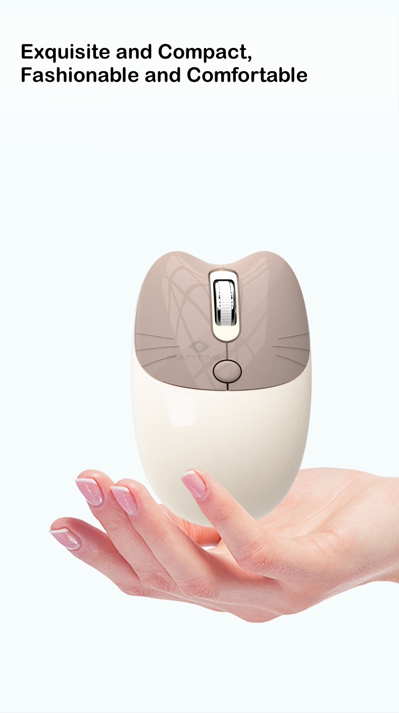 MOFii GEEZER Zero Cute Compact Wireless Keyboard and Mouse Combo Plug ...