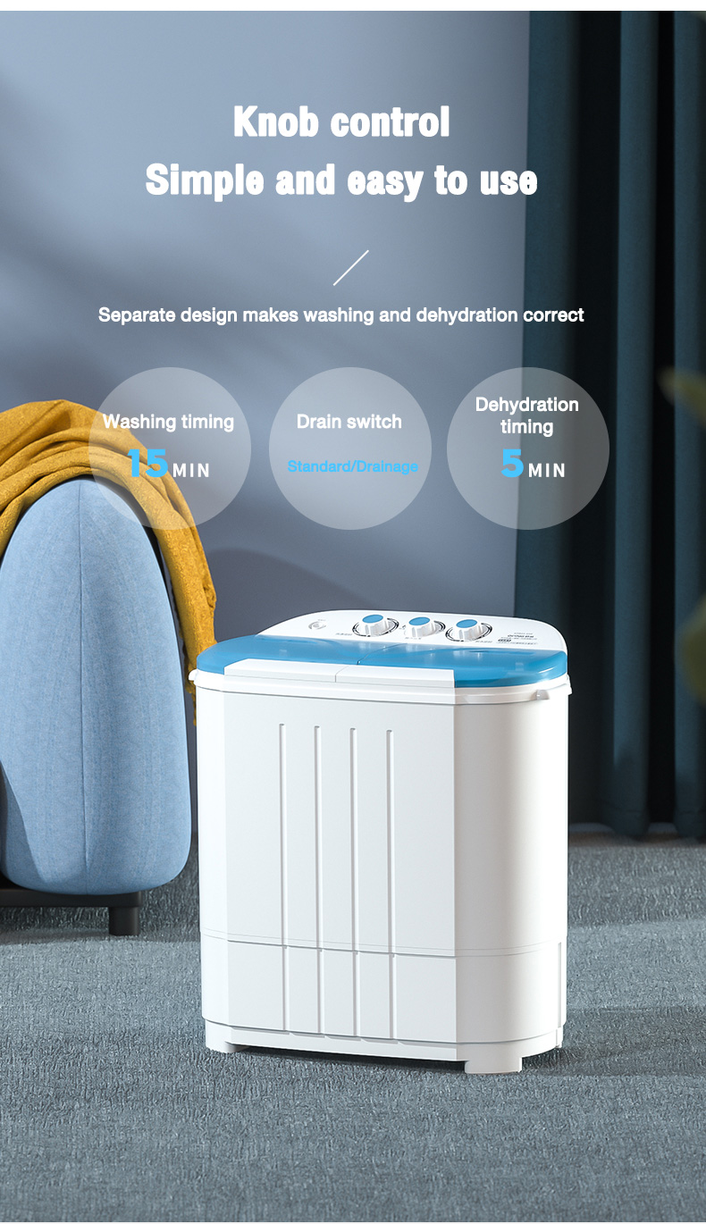 JF Twin Tub washing machine -With Dryer Home Semi-Automatic Washing ...