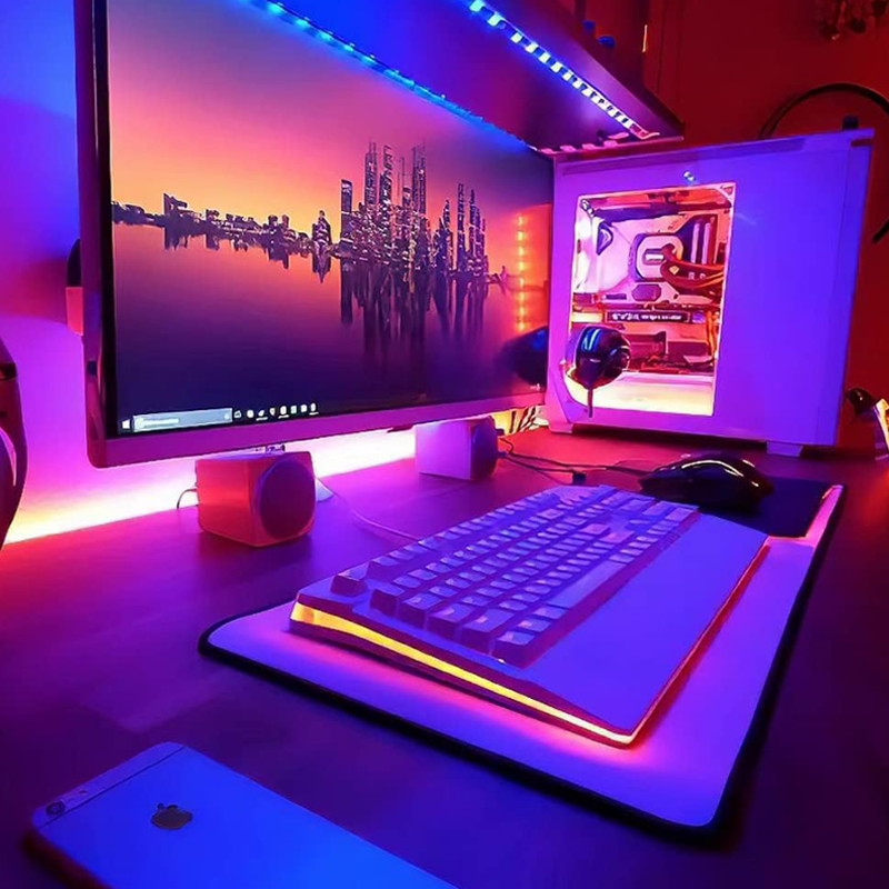 Inplay Bluetooth LED Strip Lights Music Sync RGB Color Switch With ...