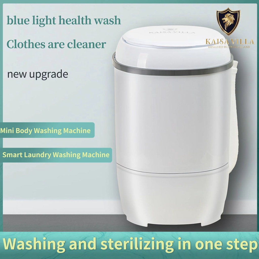 KAISA VILLA Washing Machine Mini Automatic Household Portable ...