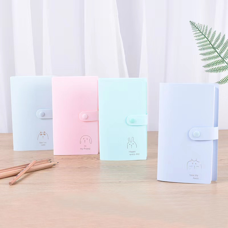Small card collection book train ticket business card collection book ...