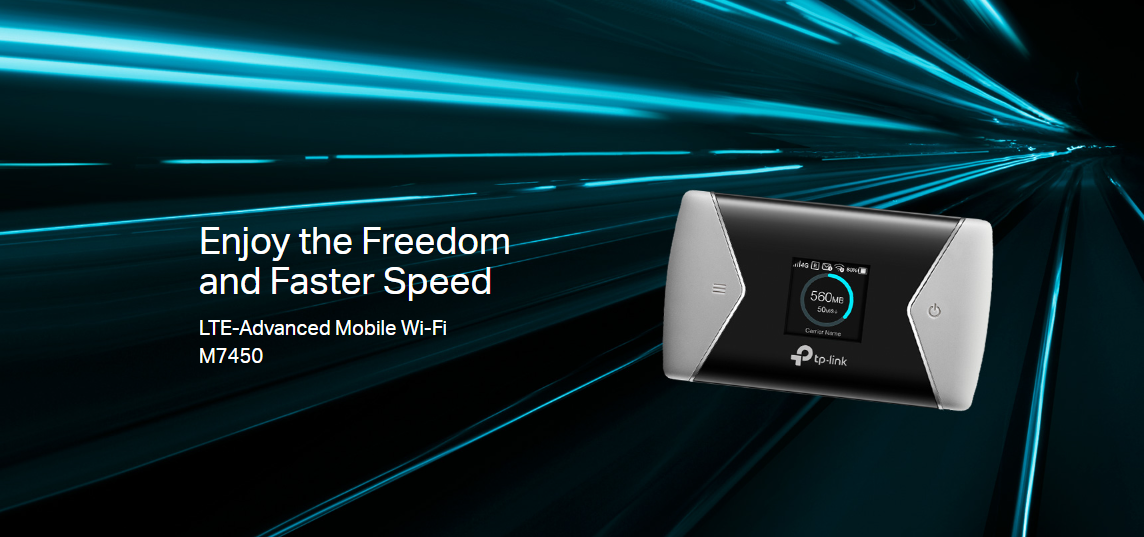 TP-Link M7450 300mbps 4G LTE-Advanced Mobile Wi-Fi Pocket Wifi | Shopee ...