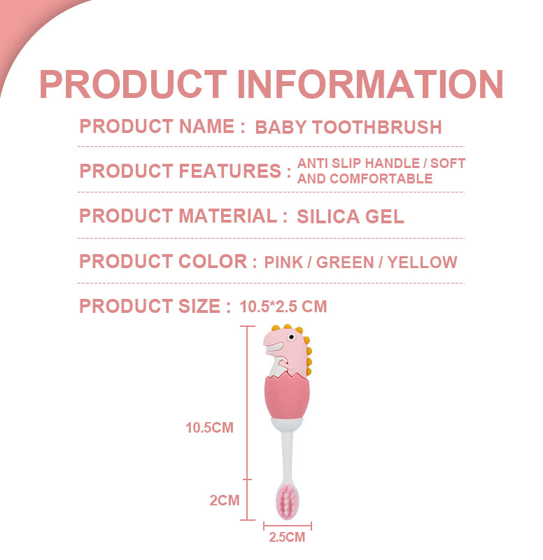 Dolphin Baby With Case Eco-Friendly Kids Toothbrush Baby Little ...
