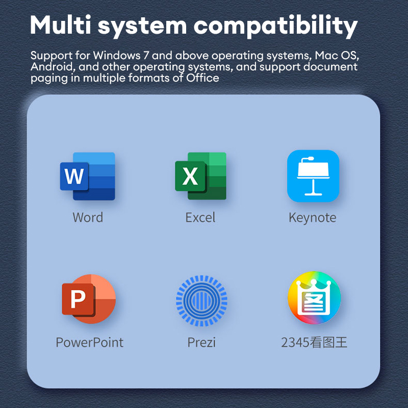 Deli Plug And Play Laser Pointer USB Pointer Wireless Presenter 100m ...