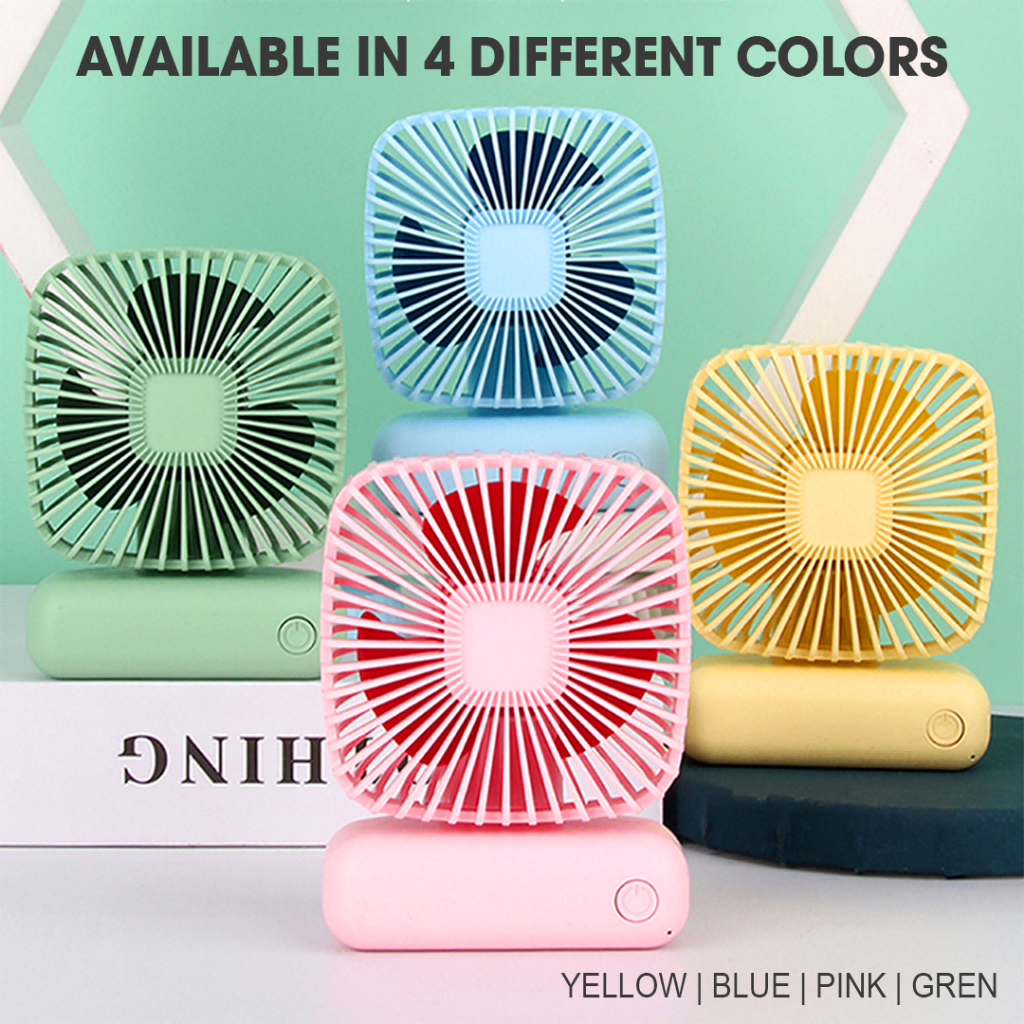 NSS Small Fan Handheld mini USB Fan Handy Fan Rechargeable Portable ...