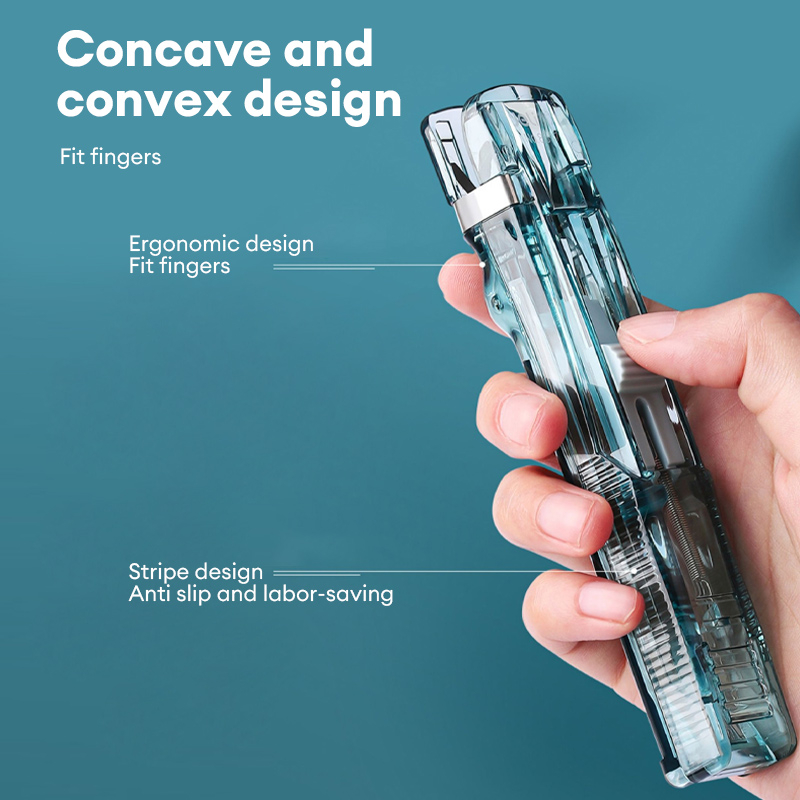 Deli 8597 8705 8598 Seamless Stapler Creative Stapler Binder Clips ...