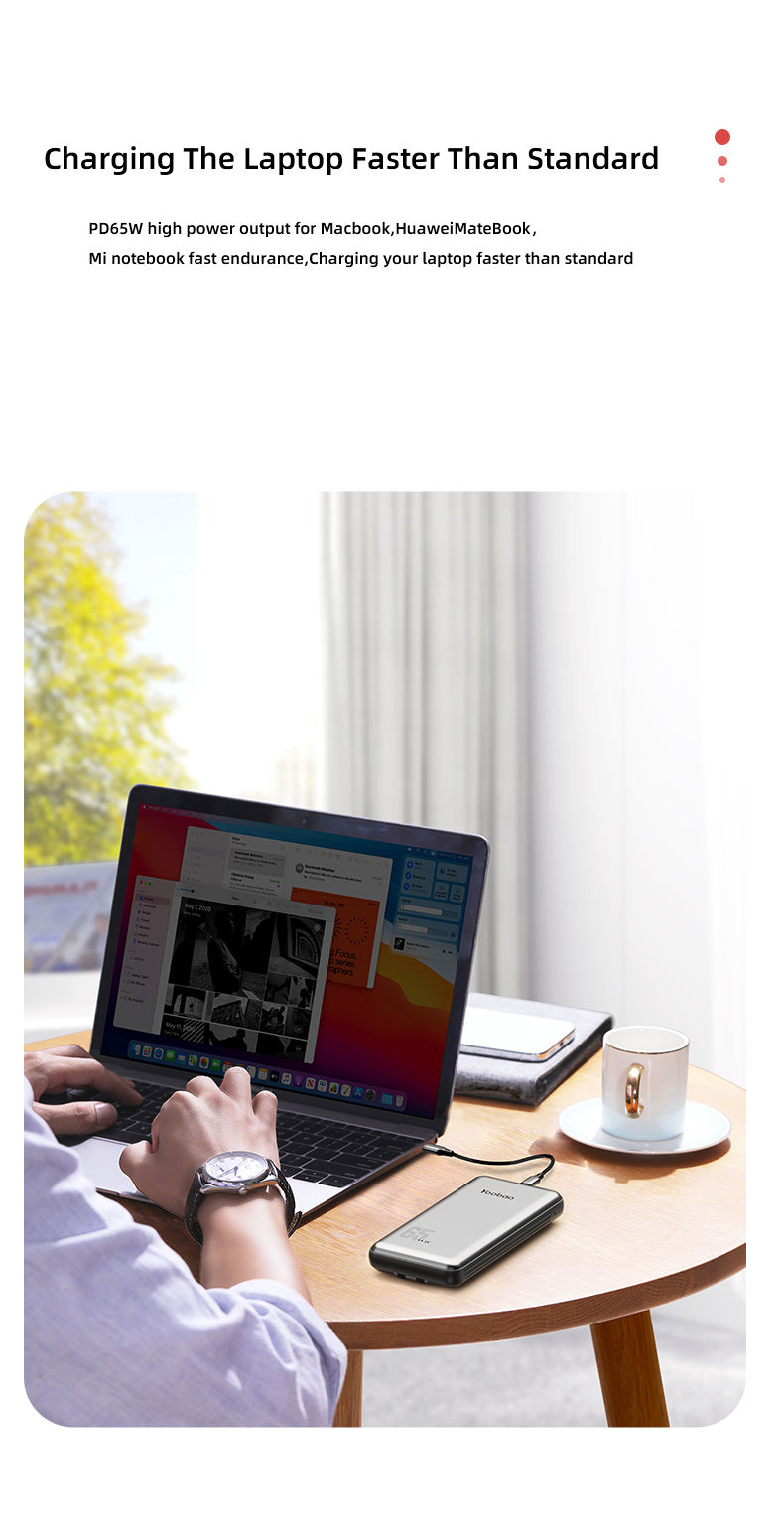 Yoobao LC6-65W Quick Charging 3 Input 4 Output Power Bank | Shopee ...