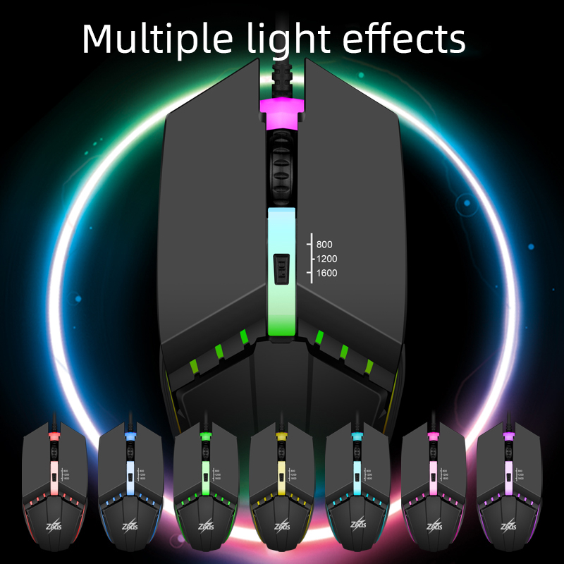 Zeus Venom M-004 Led Lightning Gaming Mouse - Online Exclusive Version ...