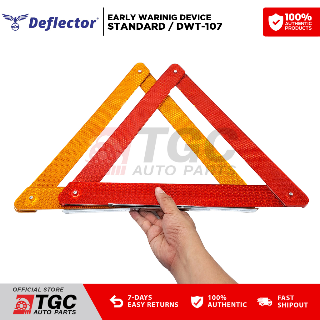 Deflector EWD Early Warning Device Standard High Quality Red & Yellow ...