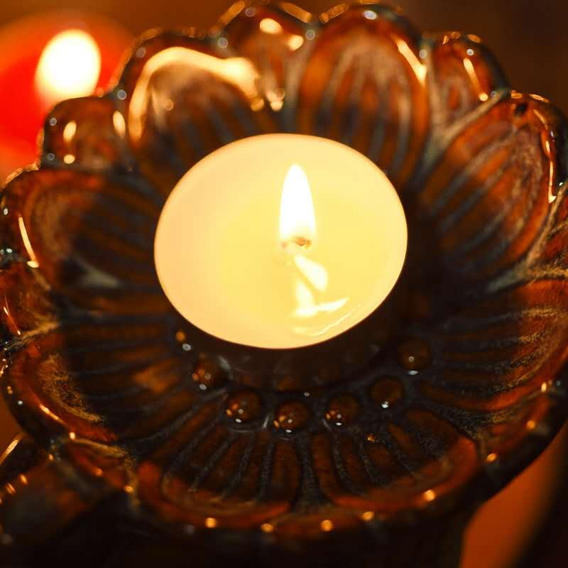 【COD】10/50pcs/Tea light Candles,Metal Cup.vigil,Wedding Light,tealight ...