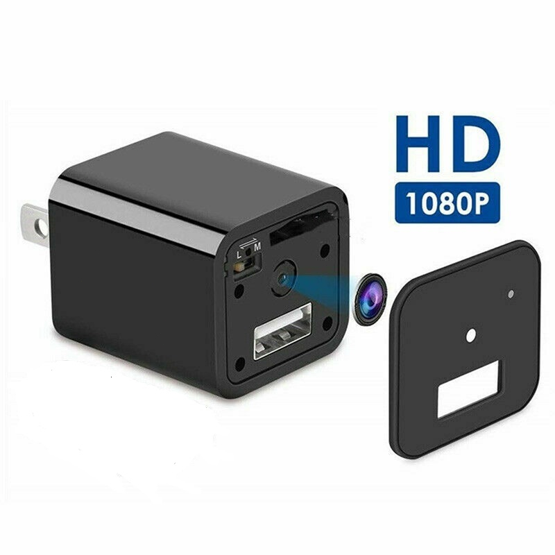 MERLIN Hidden Camera Spy camera Mini Camera Wall Charger CCTV Camera ...