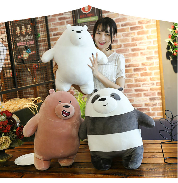 we bare bear collection Lovely Sitting Plush Toy Stuff Toys 28cm Animal ...