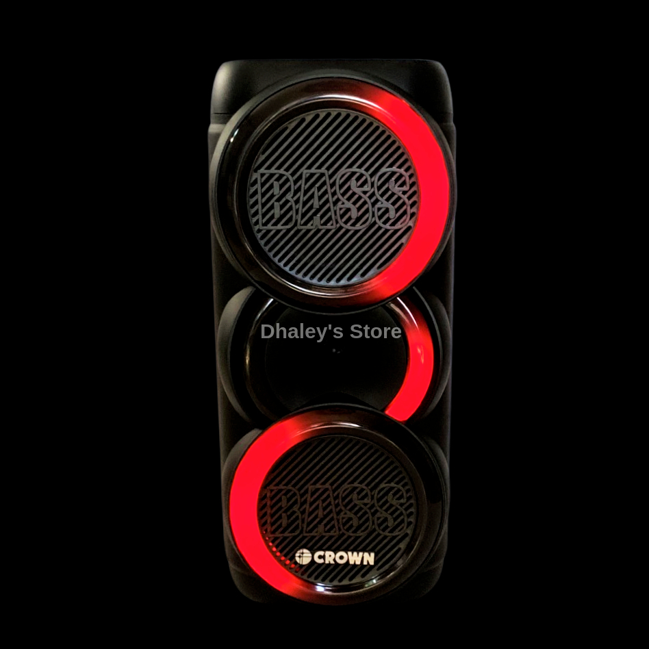 Crown PD-883 Portable Dancing Light Baffle with Wireless Microphone ...