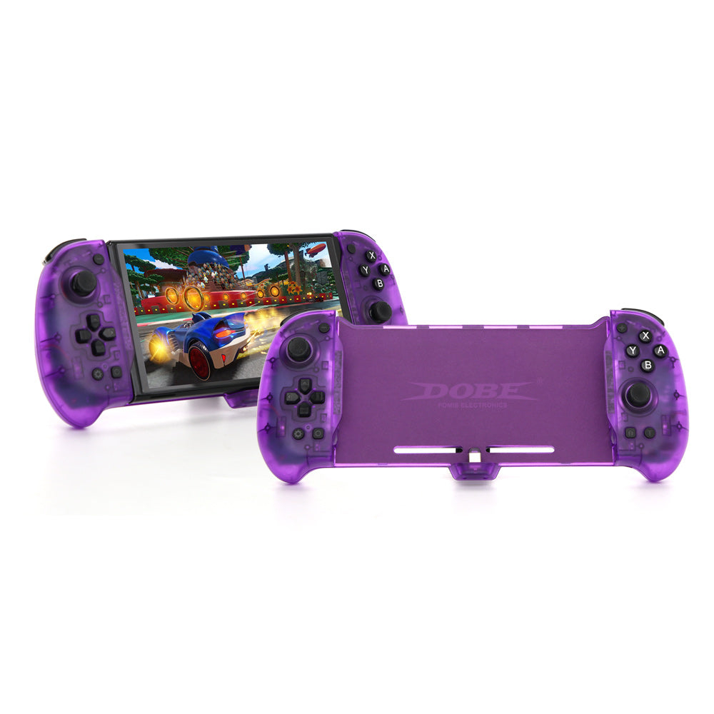 Dobe Eggshell Controller for Switch/Switch OLED (Transparent Purple ...