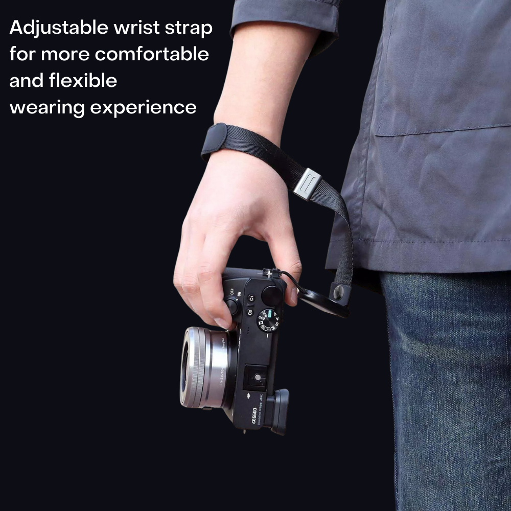 SmallRig Universal Camera Wrist Strap w/ Rapid Link Connector for DSLR ...