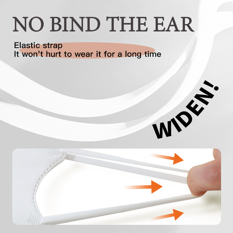 50Pcs 5D Mask Kn95 Facemask Original Disposable Butterfly Face Mask 5 ...