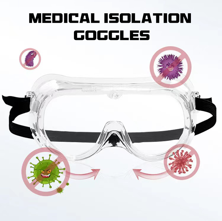 Construction Protection Safety Goggles Adjustable Tightness Outdoor ...