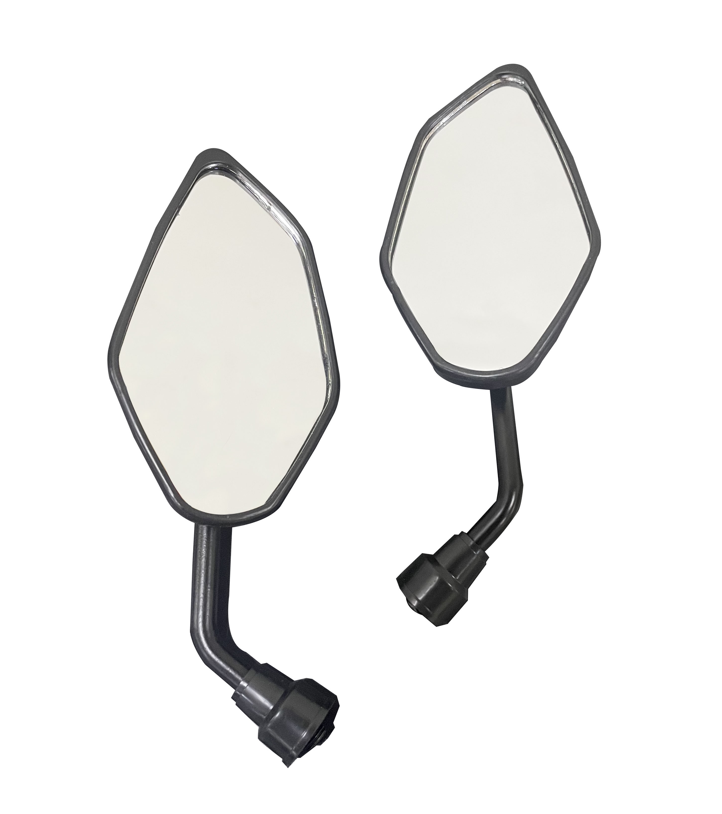 Motorcycle Side Mirror Short Stem MINI Side Mirror For YAMAHA / HONDA ...