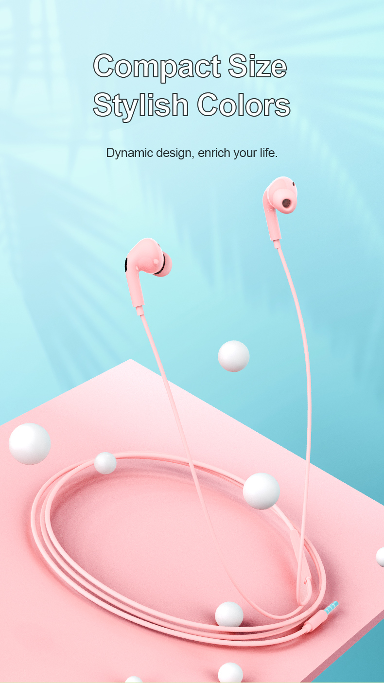 Rock Space Original ES07 Stereo Earphone In-Ear 3.5mm Audio Jack Wired ...