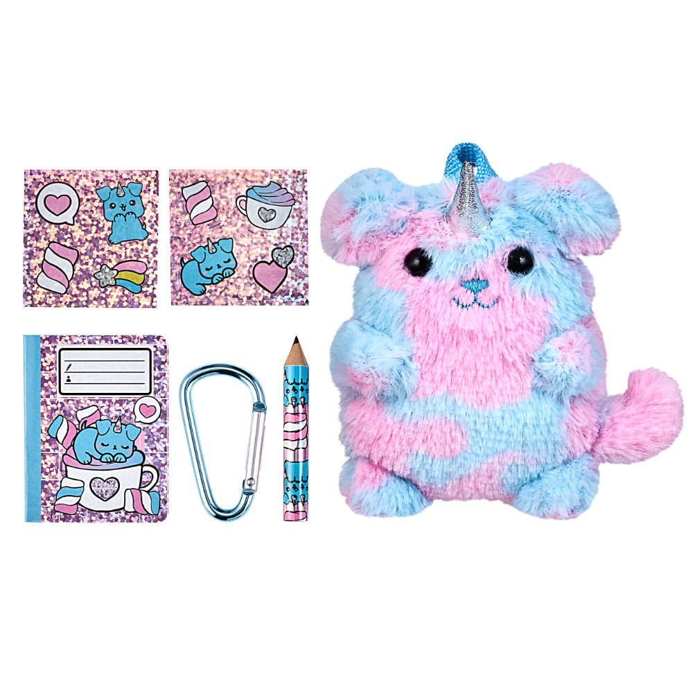 Real Littles S7 Plushie Animal Backpacks Toy with Real Working Mini ...