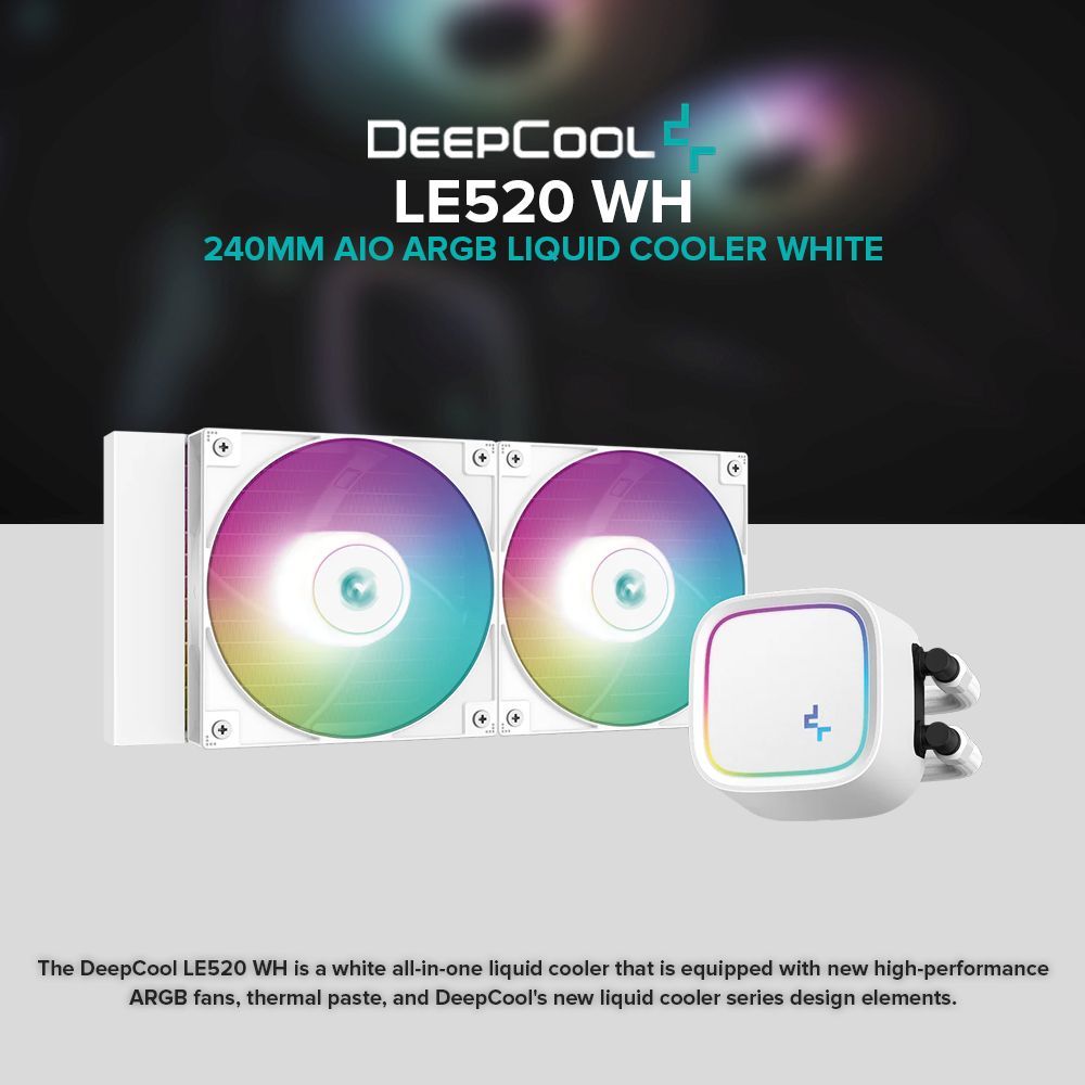 EasyPC Deepcool LE520 and LE720 AIO cpu Liquid Cooler| Hydro Bearing ...