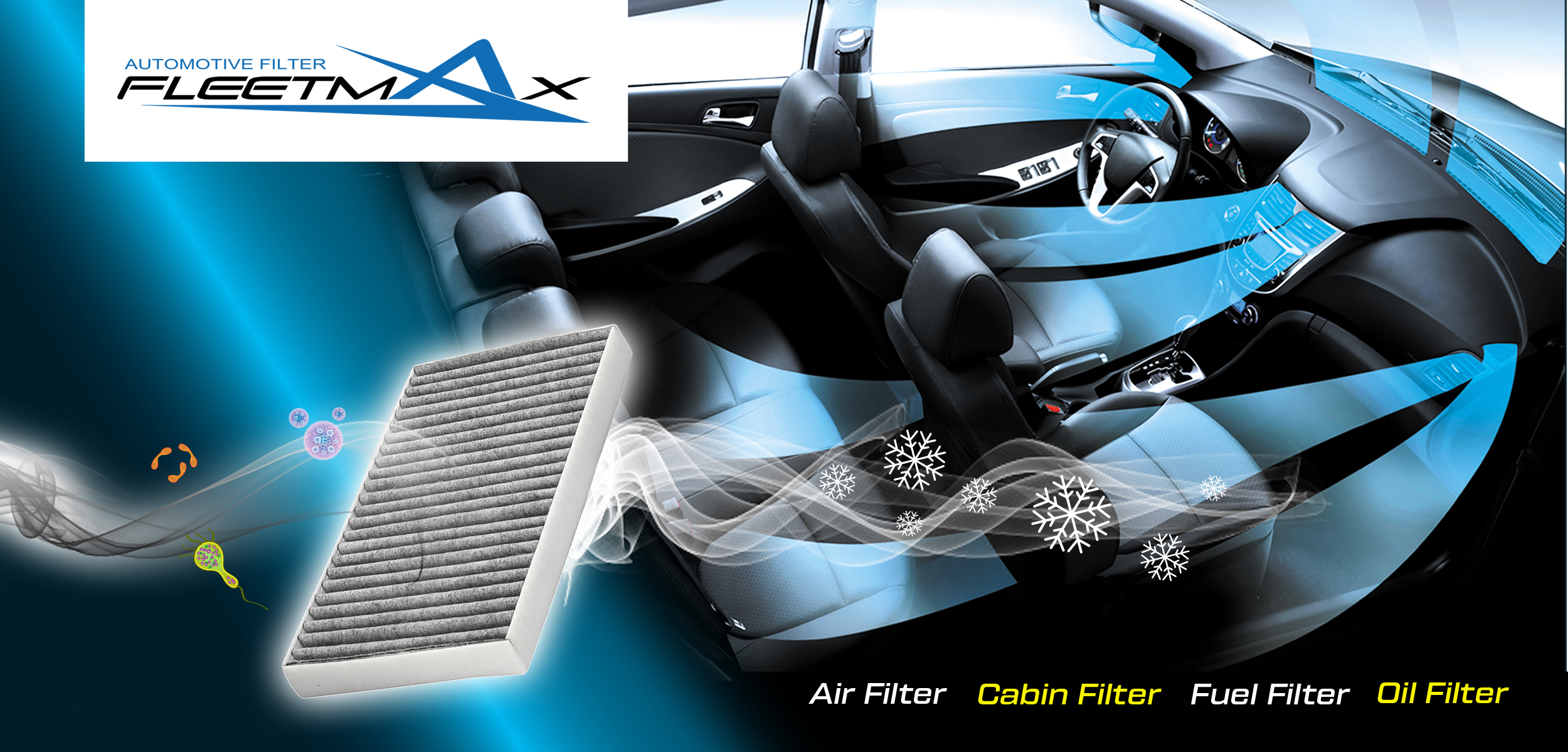 Fleetmax Air Filter for Mitsubishi Spacegear 1990-1999 (Fas8970 ...