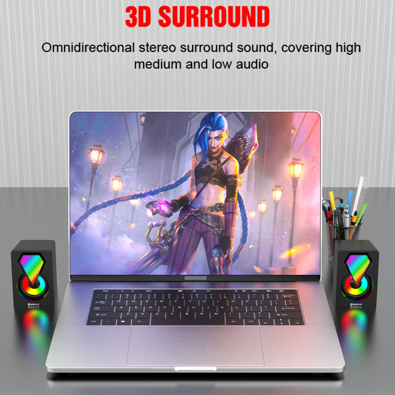 Inplay MS246 Mini Digital Speaker 3D Surround Shocking Bass Boost ...