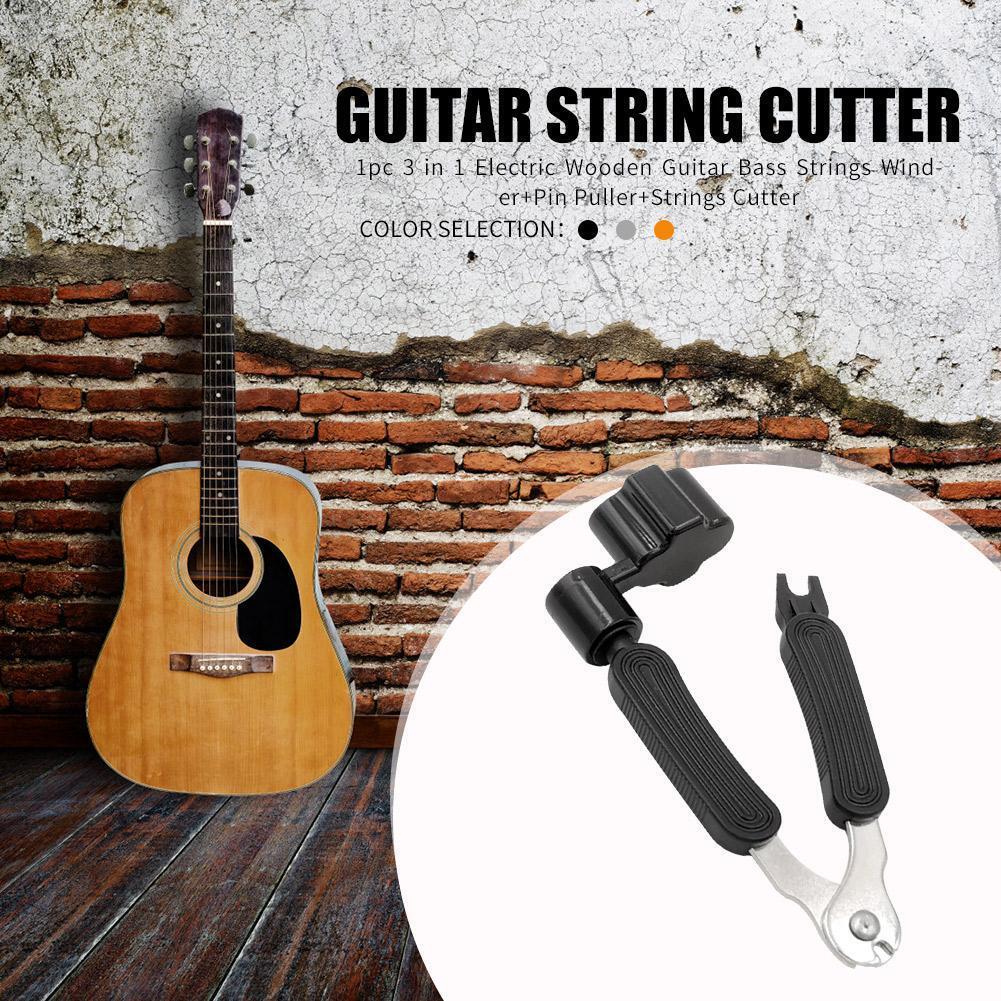 RIXTON 3 In 1 Multifunctional Guitar Tool Guitar String Cutter With ...