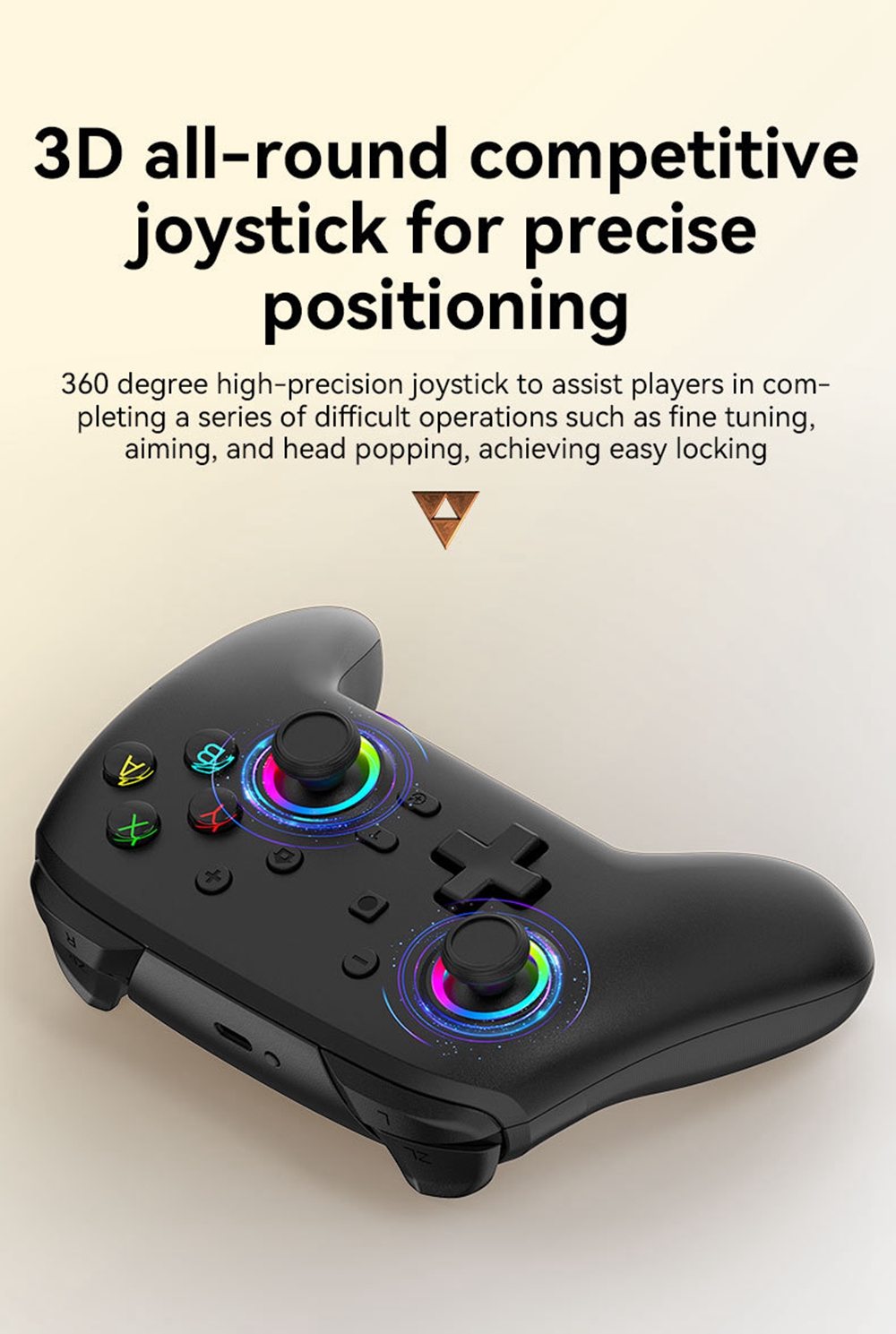 Bsp S08 Wireless Gamepad Gaming Controller For P4, P3 Switch Pc And Os ...