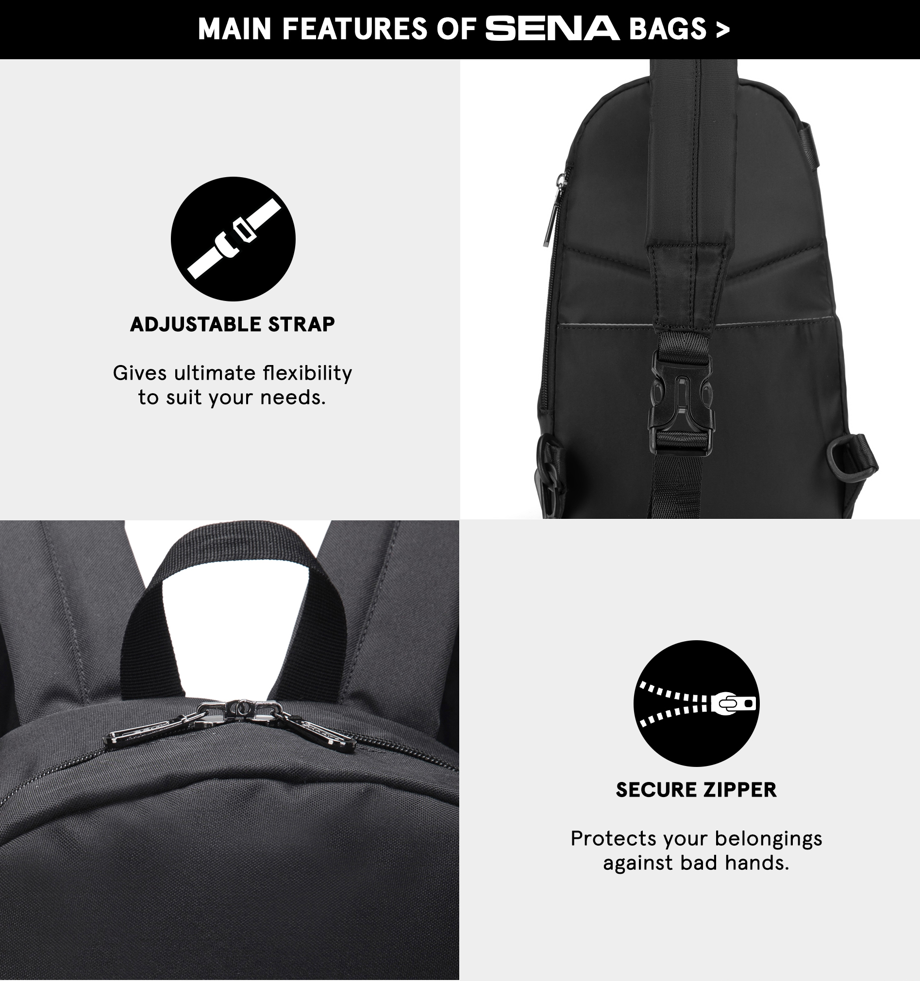 SENA-1943 Backpack Plain | Shopee Philippines