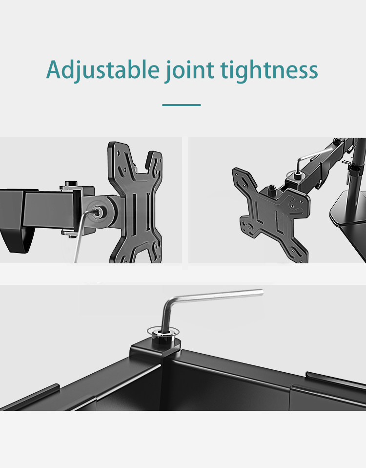 KOORUI X KLC DW220-J Monitor Stand 2 Monitors 17 inch to 27 inch ...