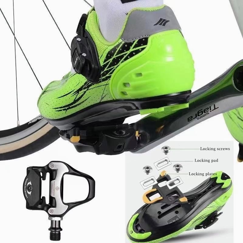 Road car lock pedal mountain bike self-locking pedal bearing bicycle ...