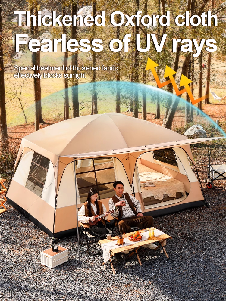 4/6/8/10/12 people big tent two rooms and one living room own hall tent ...