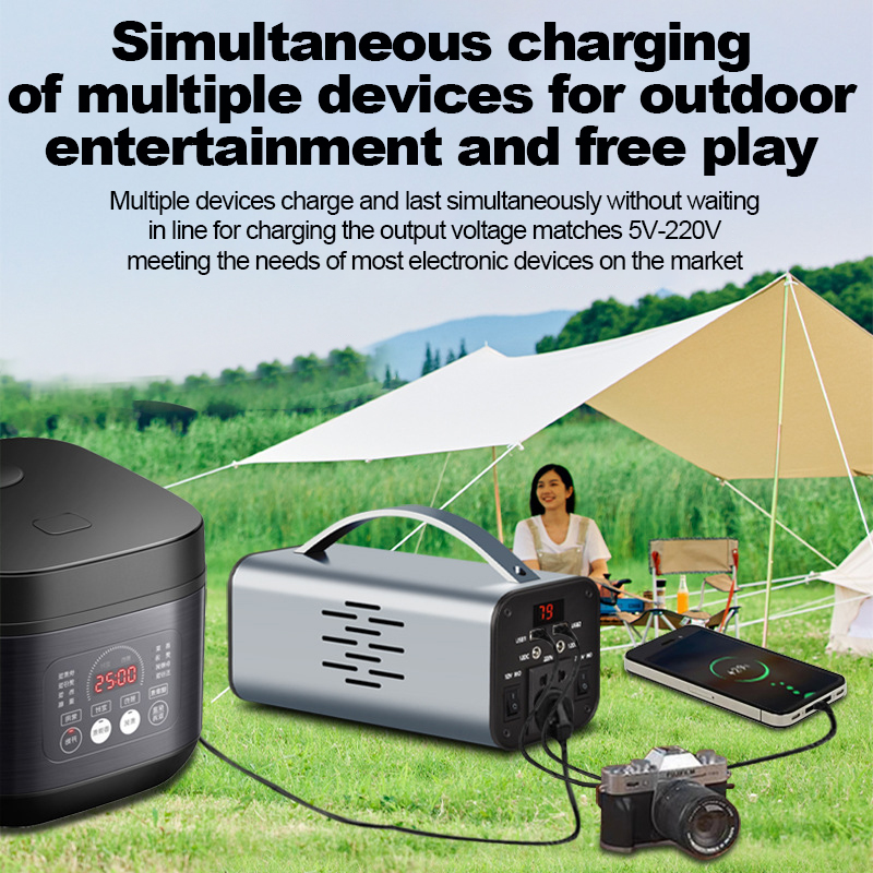 【TOP SALE】Power Station 109600mAH 350W 220V Portable solar power station Solar Powered Generator ...