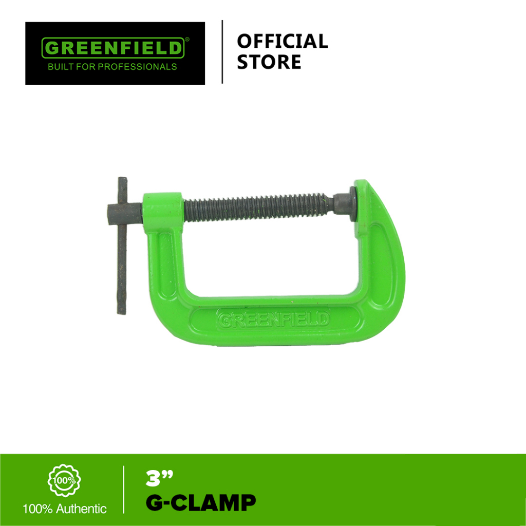 Greenfield G-Clamp 3" - Hand Tools | Shopee Philippines
