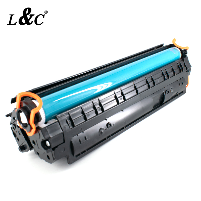 L&C Toner Cartridge CF283A Black for Printer Laser Jet Pro MFP M127 ...