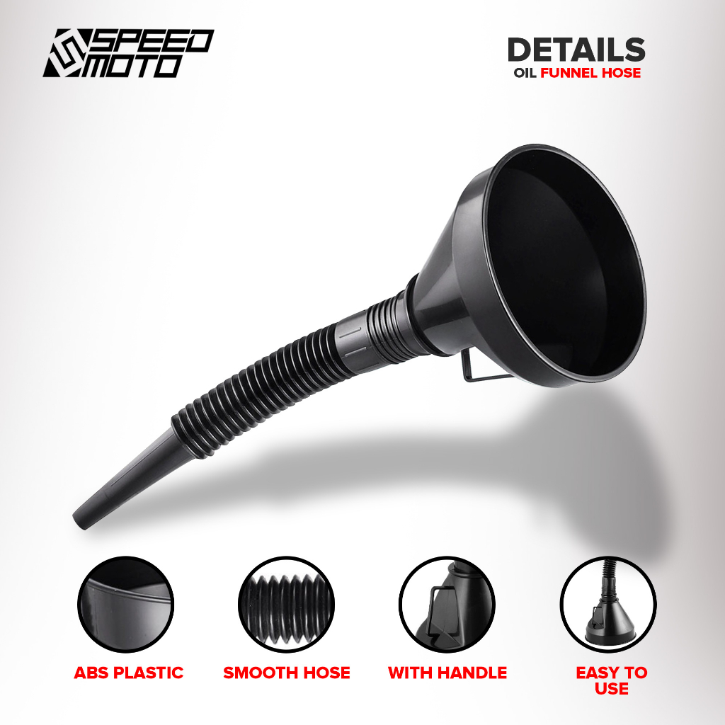 SMOOTH AND FLEXIBLE OIL FUNNEL HOSE / CHANGE OIL FUNNEL HOSE UNIVERSAL ...