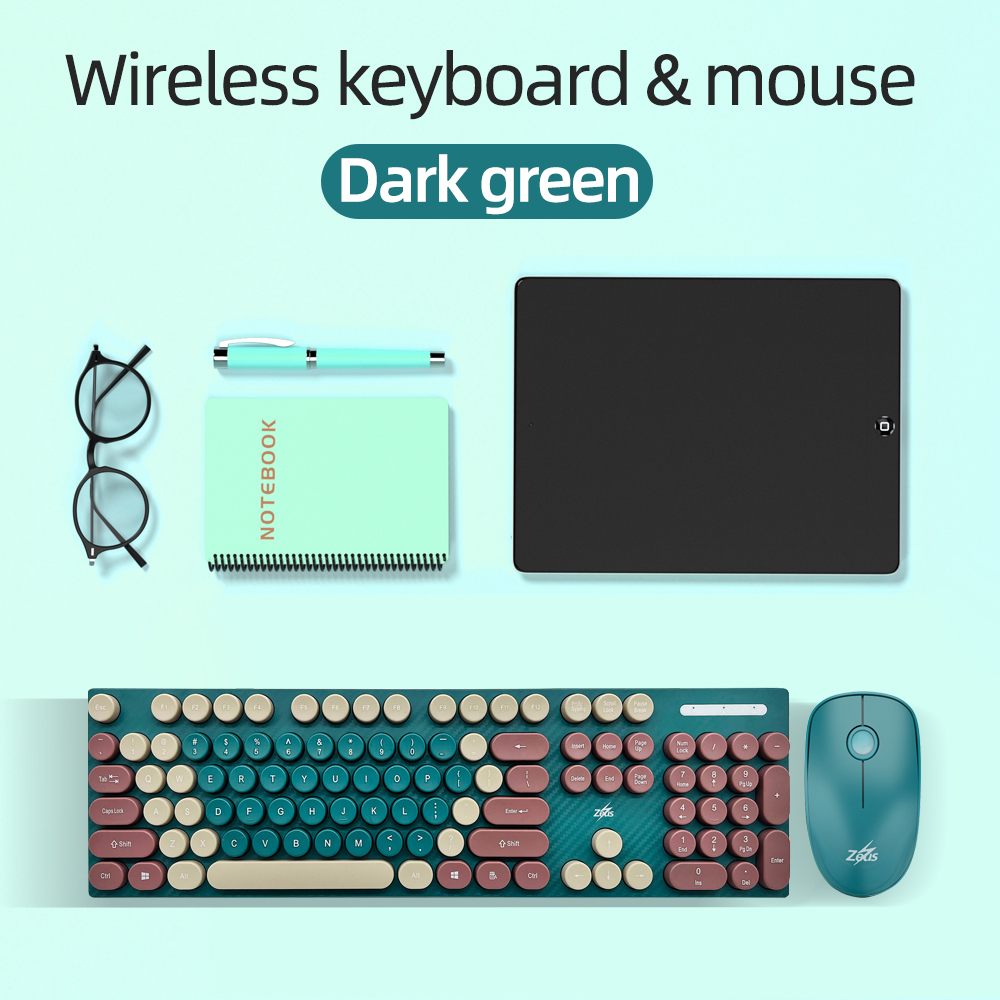 Centrix. Zeus Wireless Keyboard Mouse Set Gaming Keyboard Set Punk ...