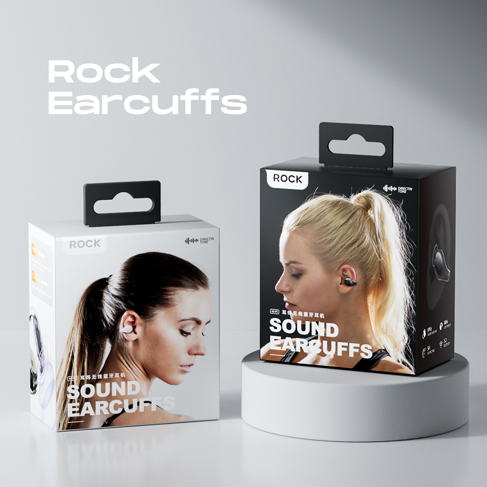 Rock Space Sound Earcuffs TWS Earbuds Wireless Bluetooth Earphones ...