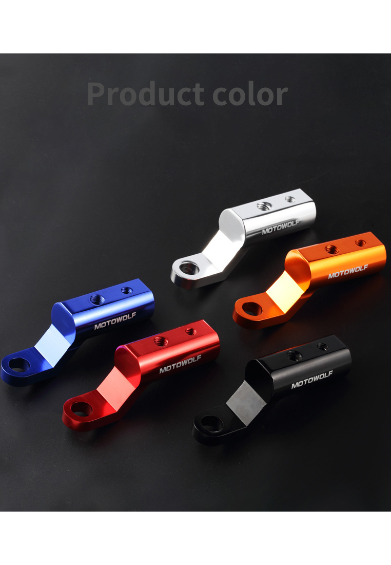 Motowolf MDL3509 Side Mirror Extension Bracket – Orange | Shopee ...