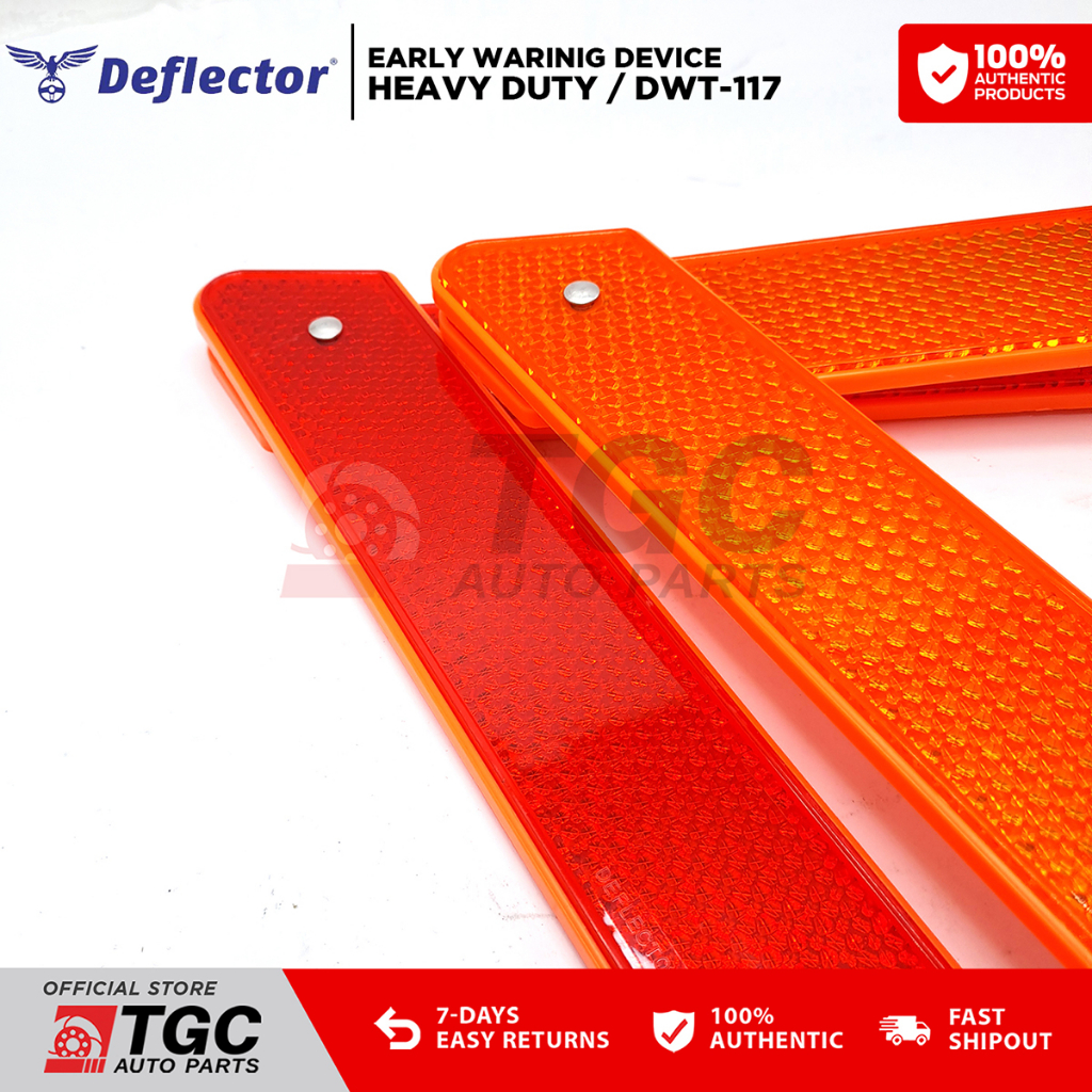 Deflector EWD Early Warning Device Heavy Duty / High Quality Red ...