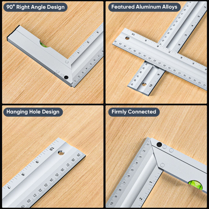 Mitsushi MJC30B Stainless Steel L Shape Square Crutch Ruler | Shopee ...