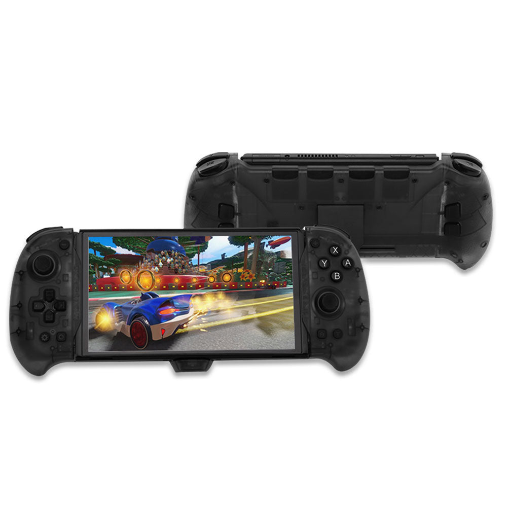 Dobe Eggshell Controller for Switch/Switch OLED (Transparent Black ...